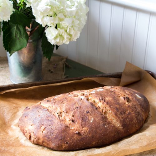 Fig and Anise Bread (Overnight Method) - The Wimpy Vegetarian