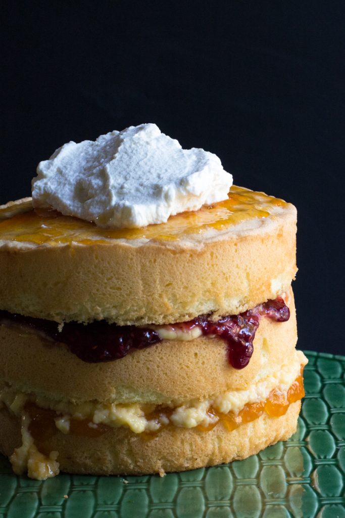 Lagkage (Danish Layer Cake) - The Wimpy Vegetarian