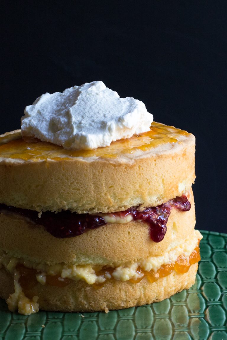 Lagkage (Danish Layer Cake) - The Wimpy Vegetarian